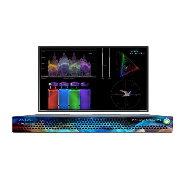 AJA HDR Image Analyzer 12G HDR Waveform, Histogram and Vectorscope Mon ...