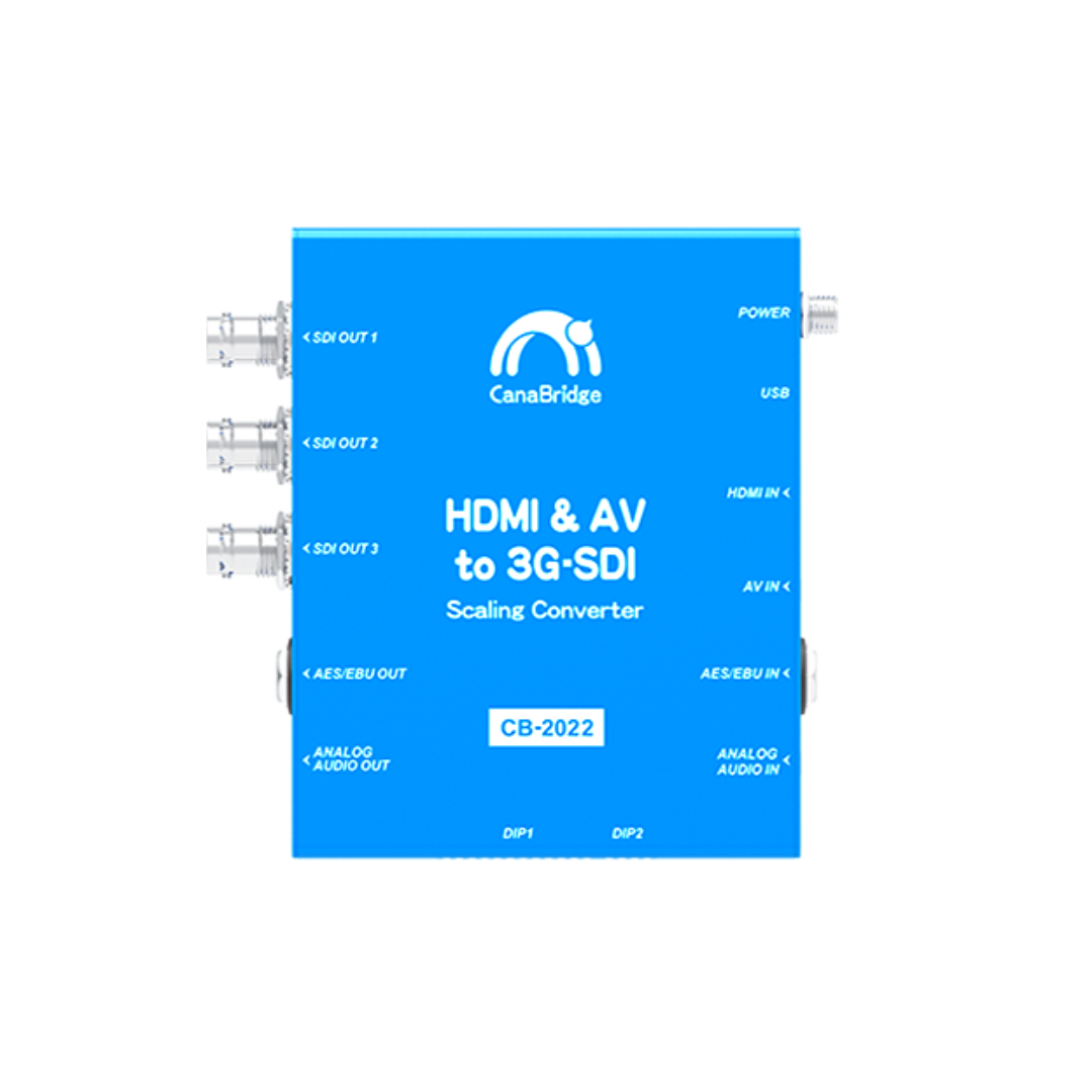 CanaBridge by Canare HDMI & AV to SDI 3G Scaling Converter- Core Media Indonesia