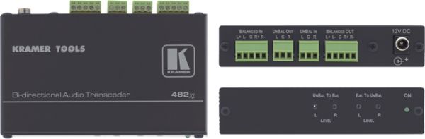 Kramer Balanced/Unbalanced Stereo Audio Transcoder- Core Media Indonesia