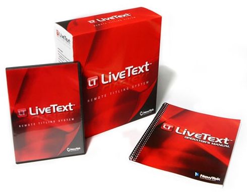NewTek LiveText 2 for Tricaster Systems- Core Media Indonesia