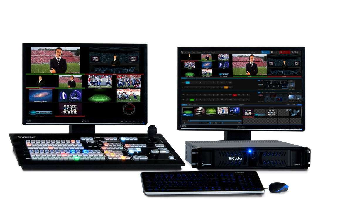 NewTek TriCaster 410 w/ Control Surface (EX-Demo)- Core Media Indonesia