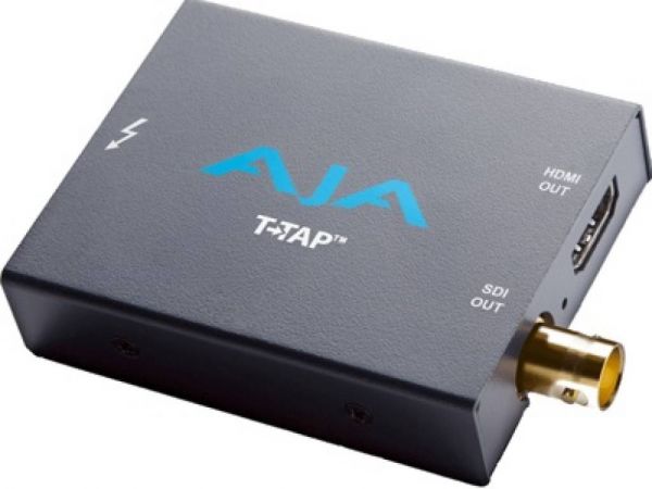 AJA T-TAP Thunderbolt Powered SDI and HDMI Output- Core Media Indonesia