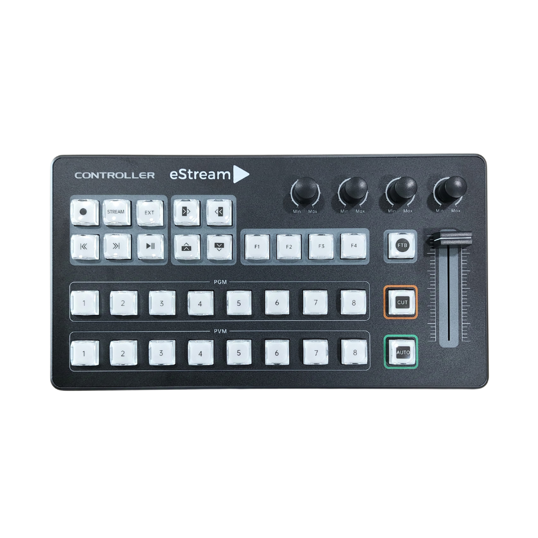 eStream Control Panel 8 Channel MIDI Controller for vMix Live Producti ...