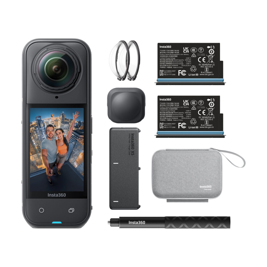 Insta360 X5 Action Camera Essentials Bundle- Core Media Indonesia