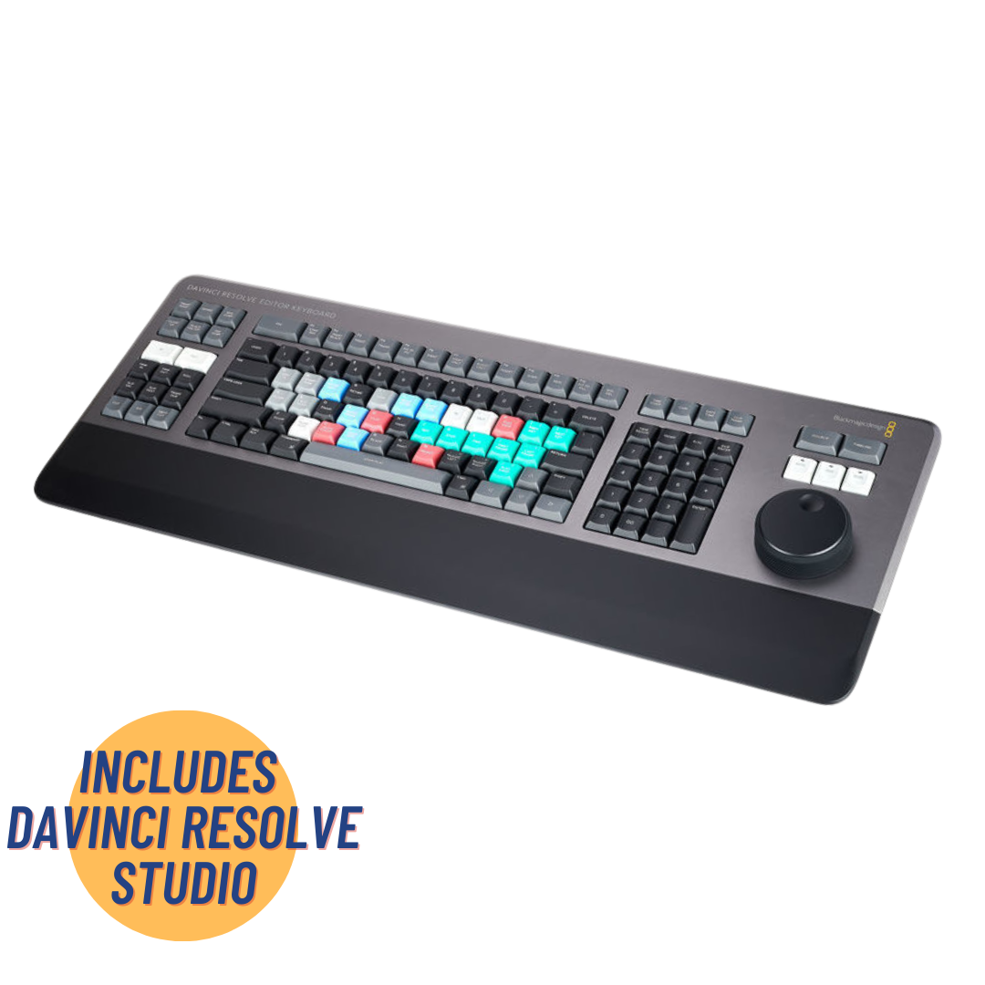 Blackmagic Design DaVinci Resolve Editor Keyboard- Core Media Indonesia