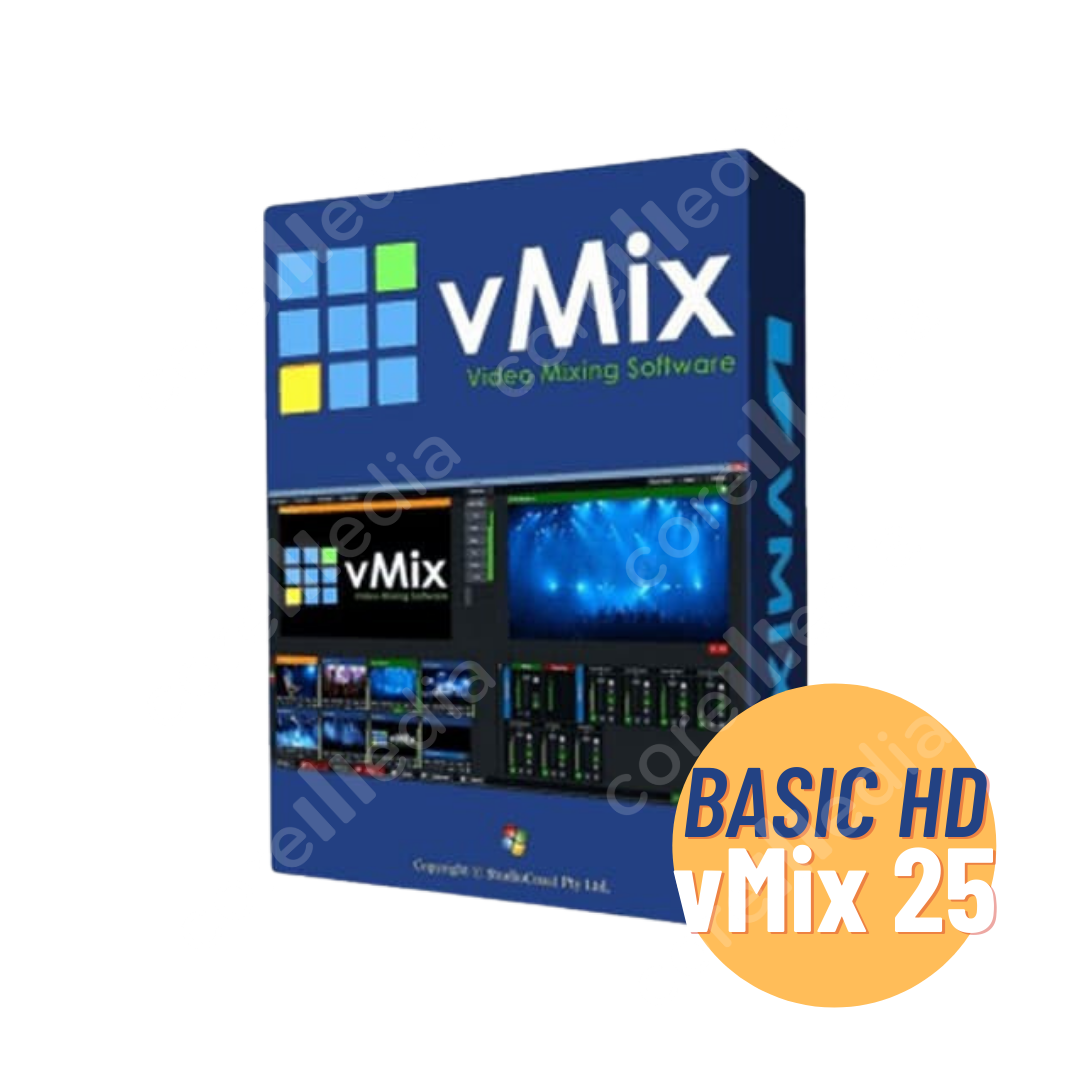 vMix Basic HD Live Production Software- Core Media Indonesia