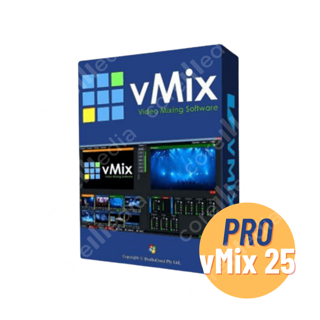 vMix Pro Live Production Software- Core Media Indonesia